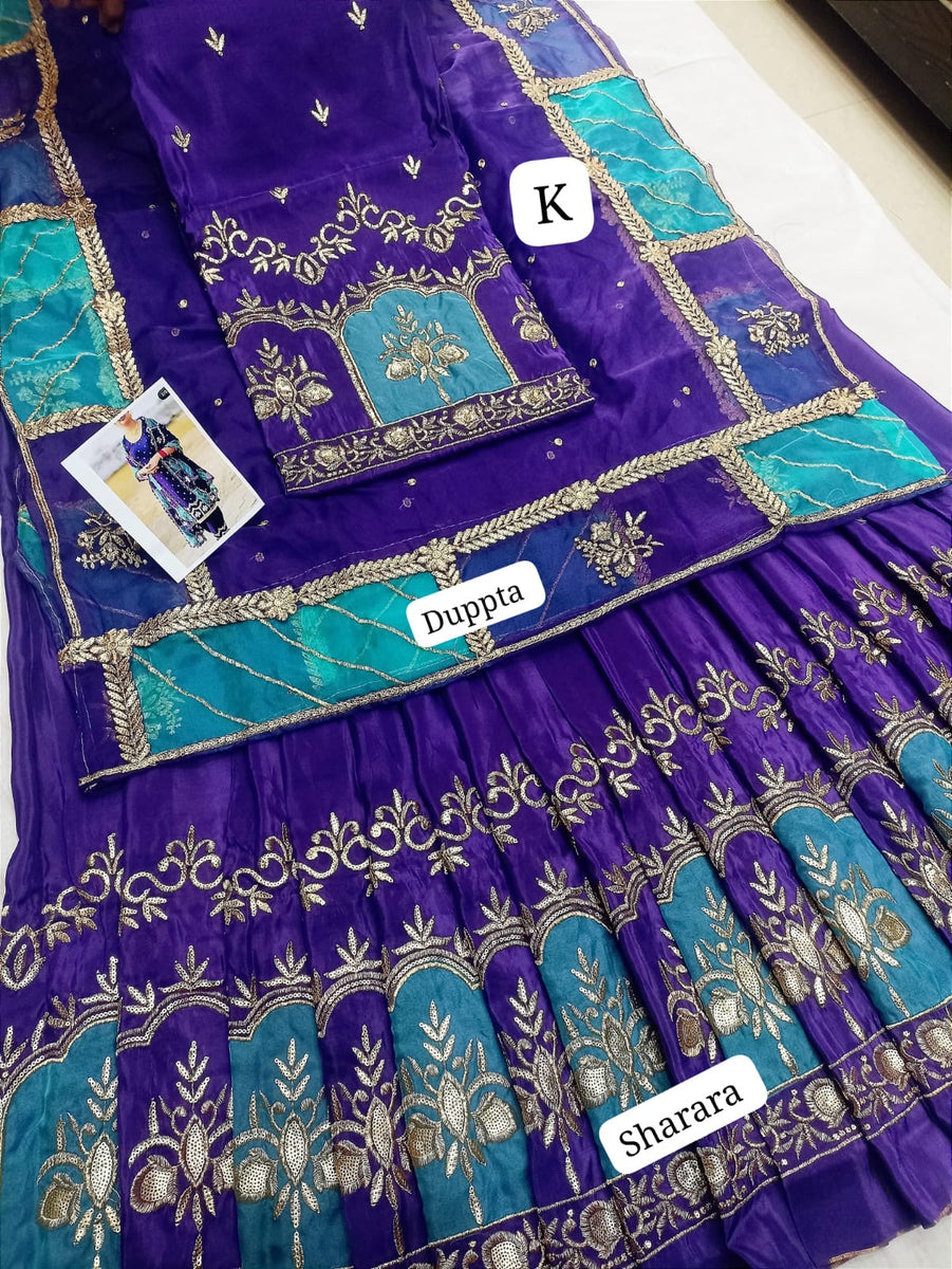 Plaazo Suit– KaurEthnic